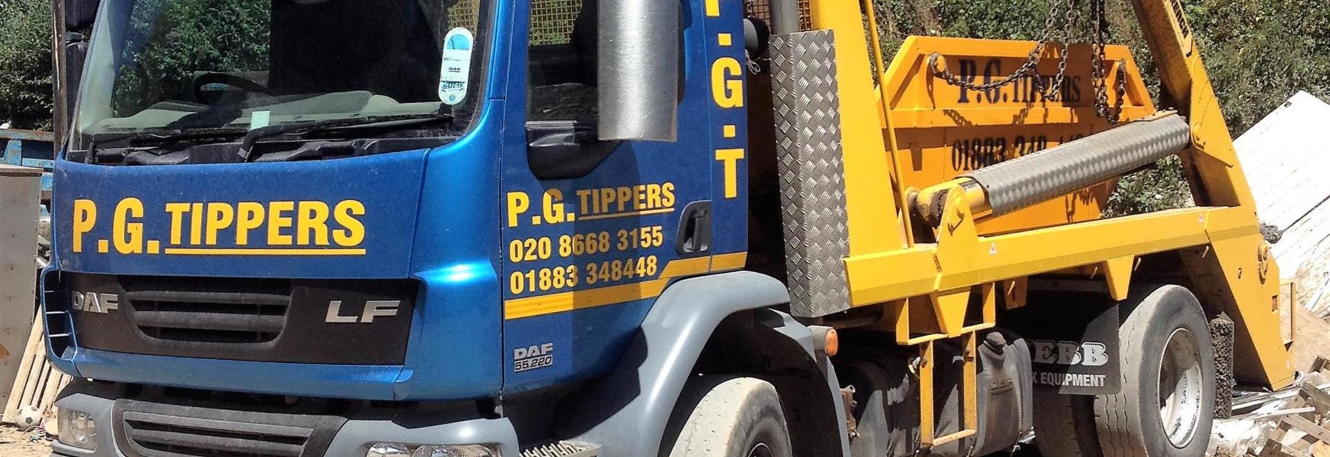 PG Tippers | Skip Hire in Caterham & Local Surrounding Areas