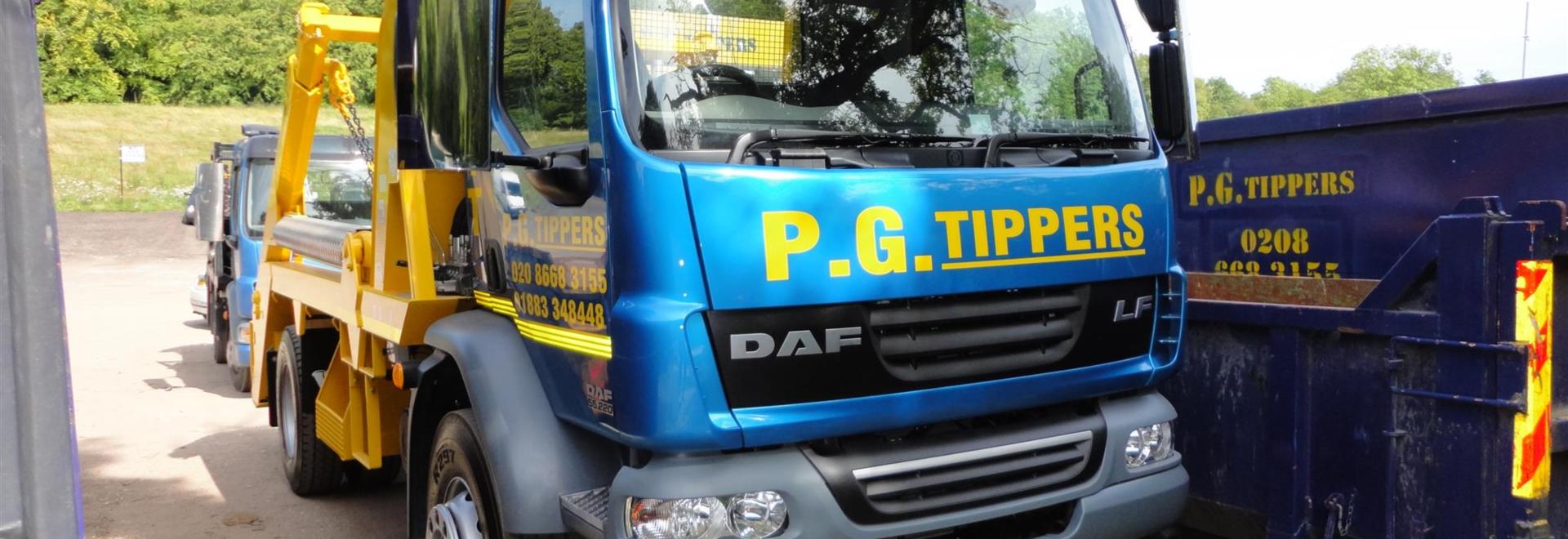 PG Tippers | Skip Hire in Caterham & Local Surrounding Areas